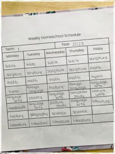 How to Make the Perfect Charlotte Mason Homeschool Schedule {2026}